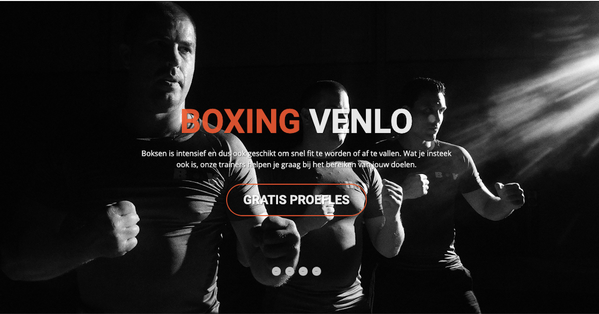 Boxing Venlo - Ervaar boksen zelf